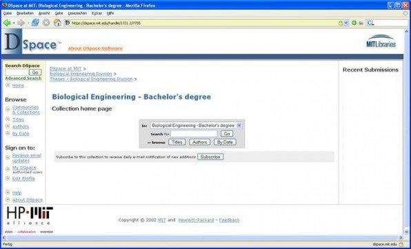Fedora und DSpace im Praxiseinsatz: Archivierung mit Open-Source-Software